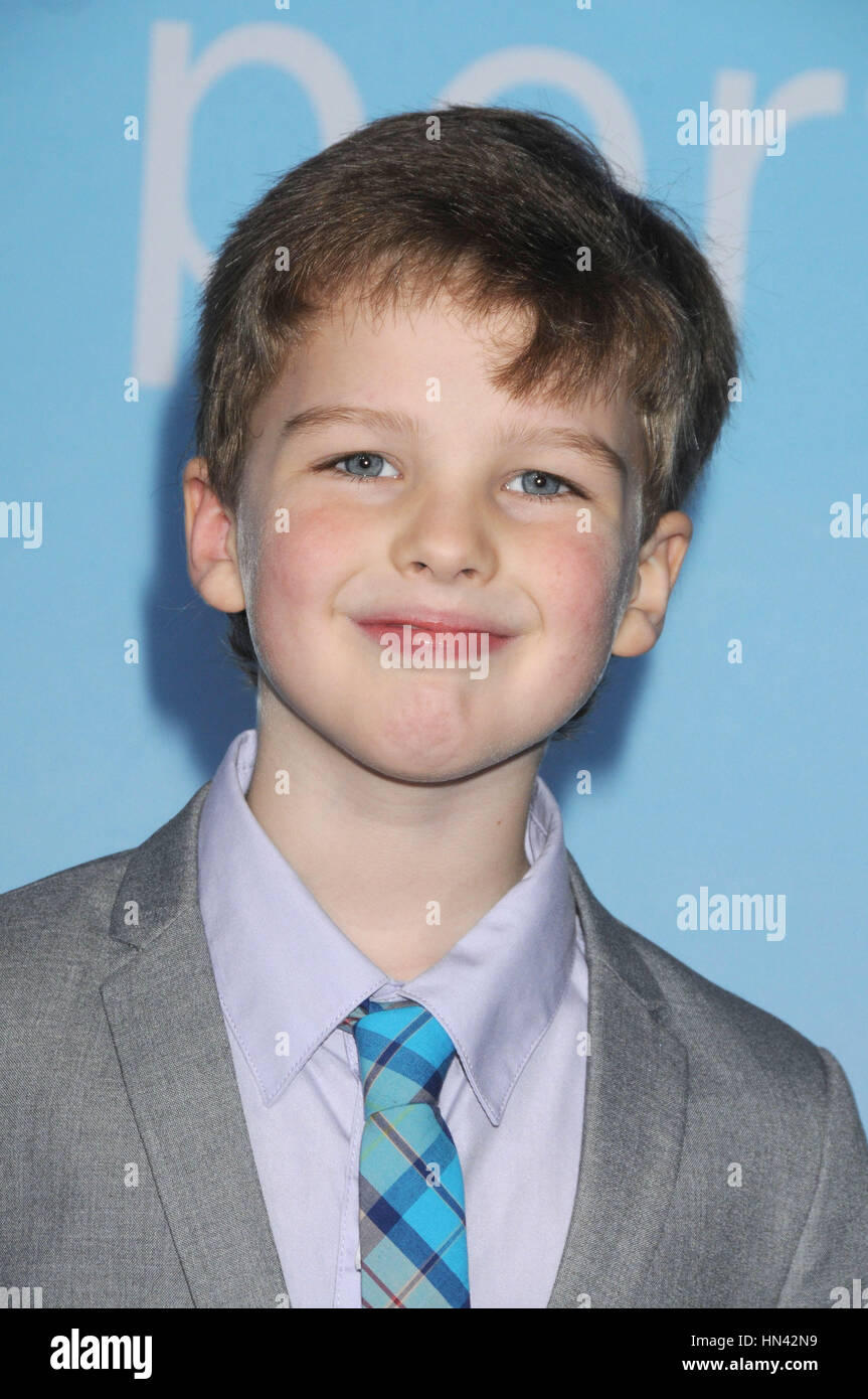 Los Angeles, California, USA. 7th Feb, 2017. Actor IAIN ARMITAGE at the ...