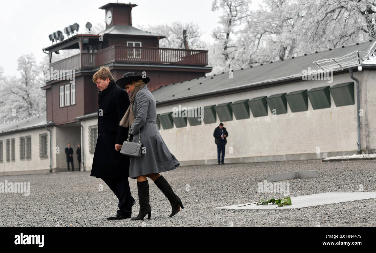 Weimar, Germany. 8th Feb, 2017. The Dutch Queen Maxima and King Willem ...