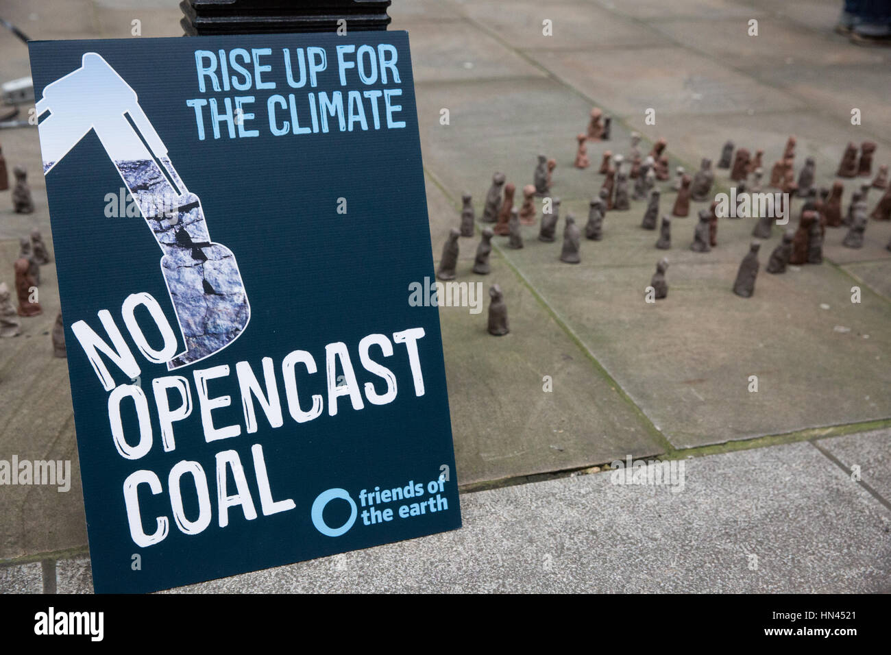 Coal not dole placard hi-res stock photography and images - Alamy