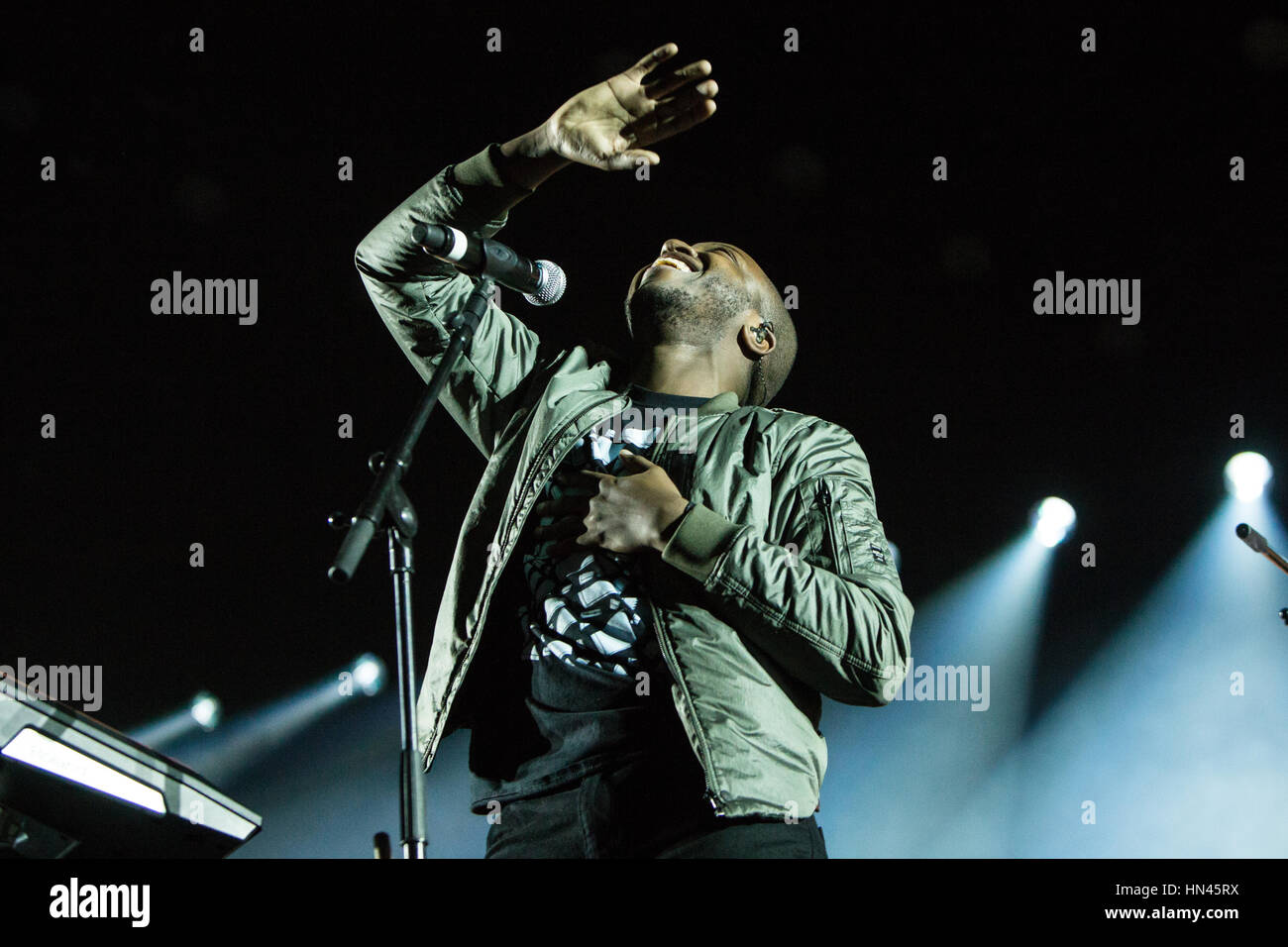 Milan Italy. 07th February 2017. The Zimbabwe-born British singer ...