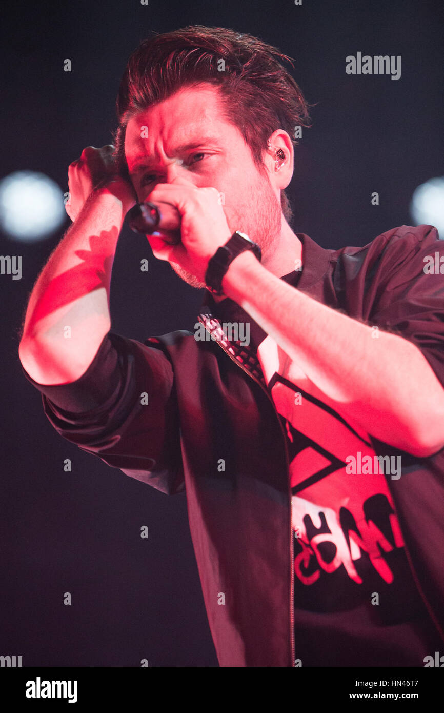 Milan Italy. 07th February 2017. The British indie pop band BASTILLE ...