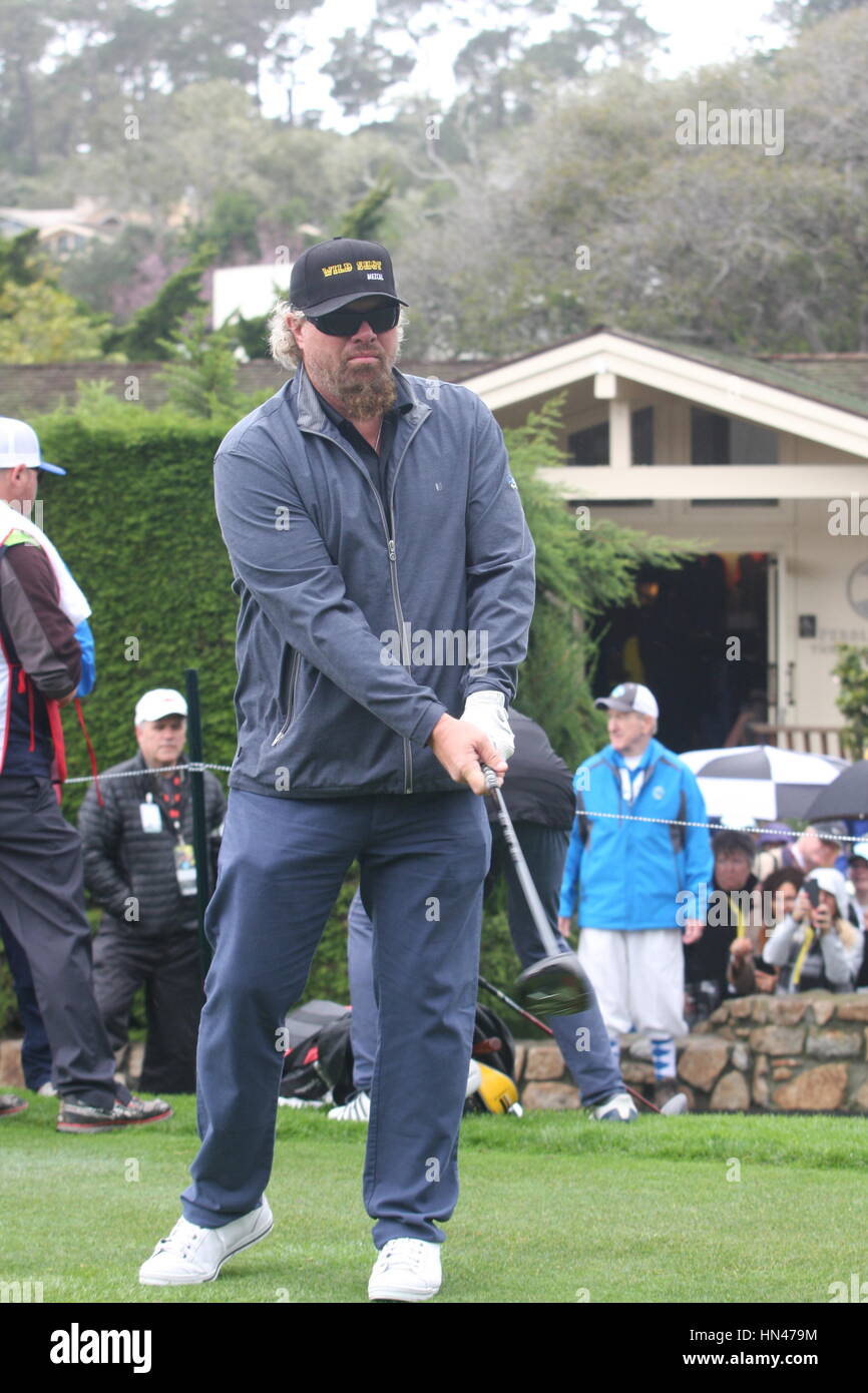 Pebble Beach, California, USA. 8th Feb, 2017. Toby Keith competes at ...