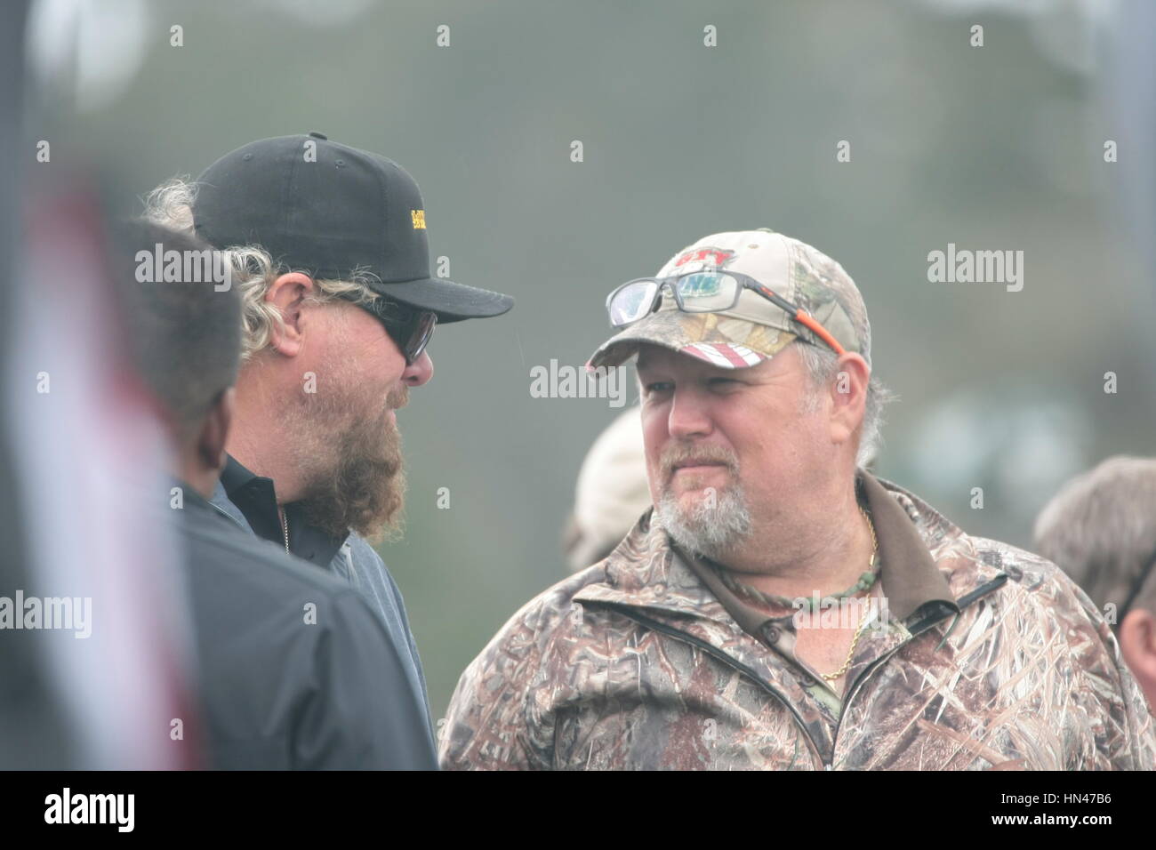 Pebble Beach, California, USA. 8th Feb, 2017. Toby Keith and larry the ...