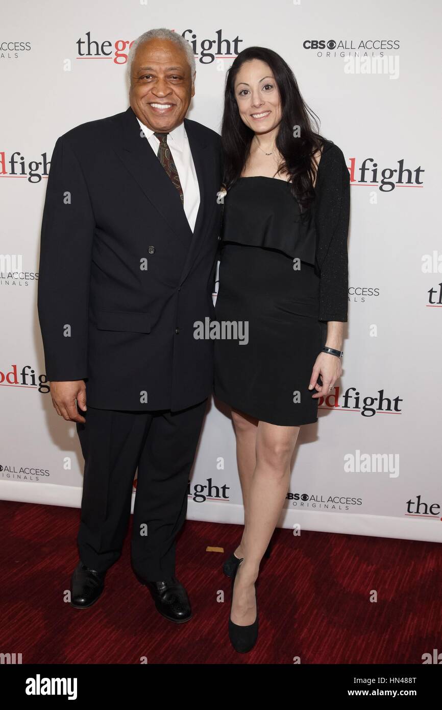 New York, NY, USA. 8th Feb, 2017. Ron Canada, Najla Said at arrivals ...