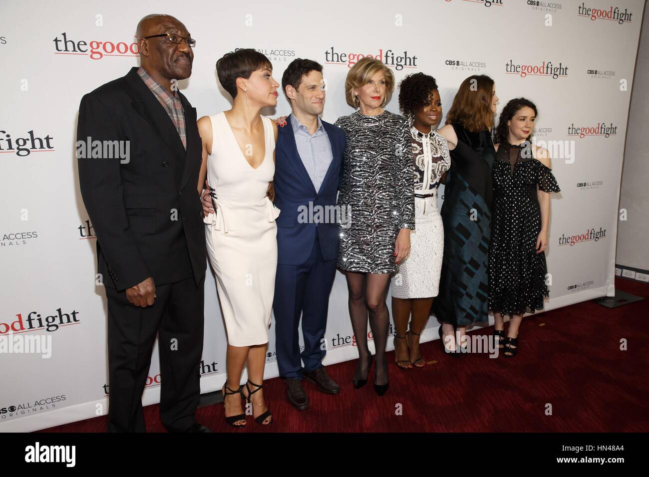 New York, NY, USA. 8th Feb, 2017. Delroy Lindo, Cush Jumbo, Justin ...