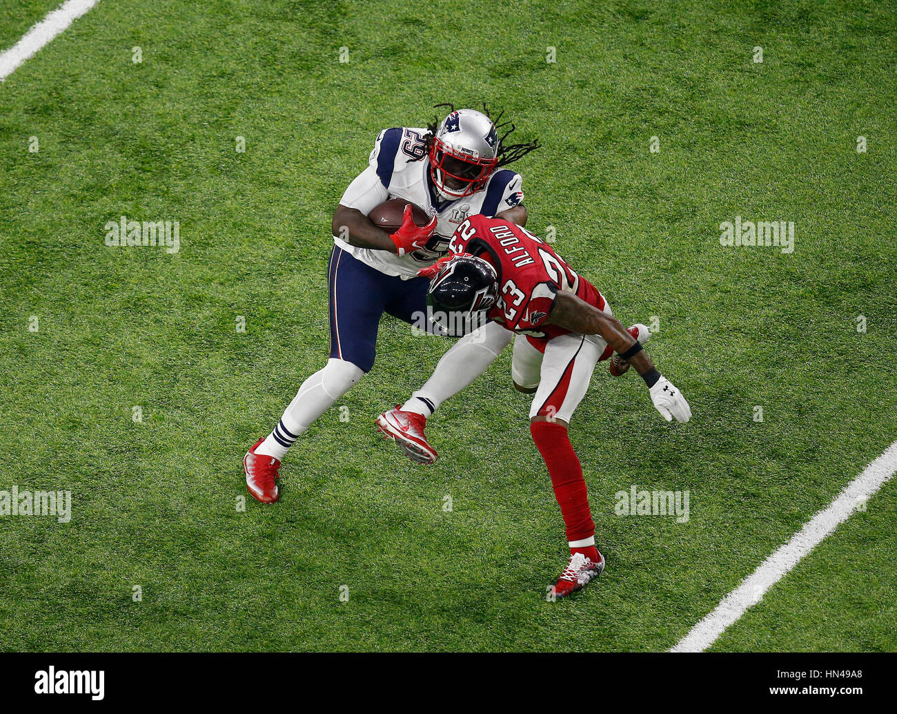 February 05, 2017 New England Patriots running back LeGarrette Blount ...