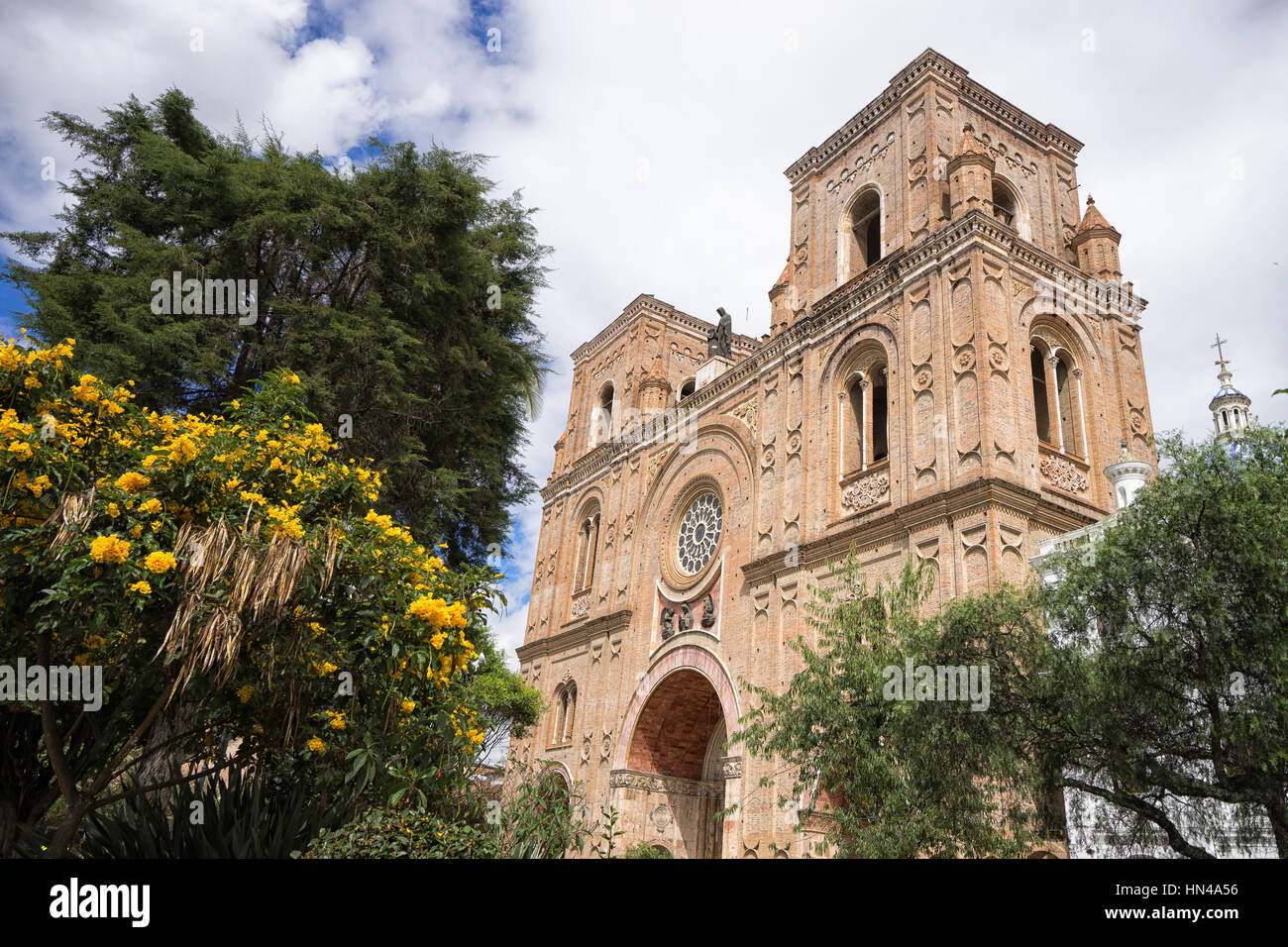 cathedral in Cuenca Ecuador Stock Photo - Alamy