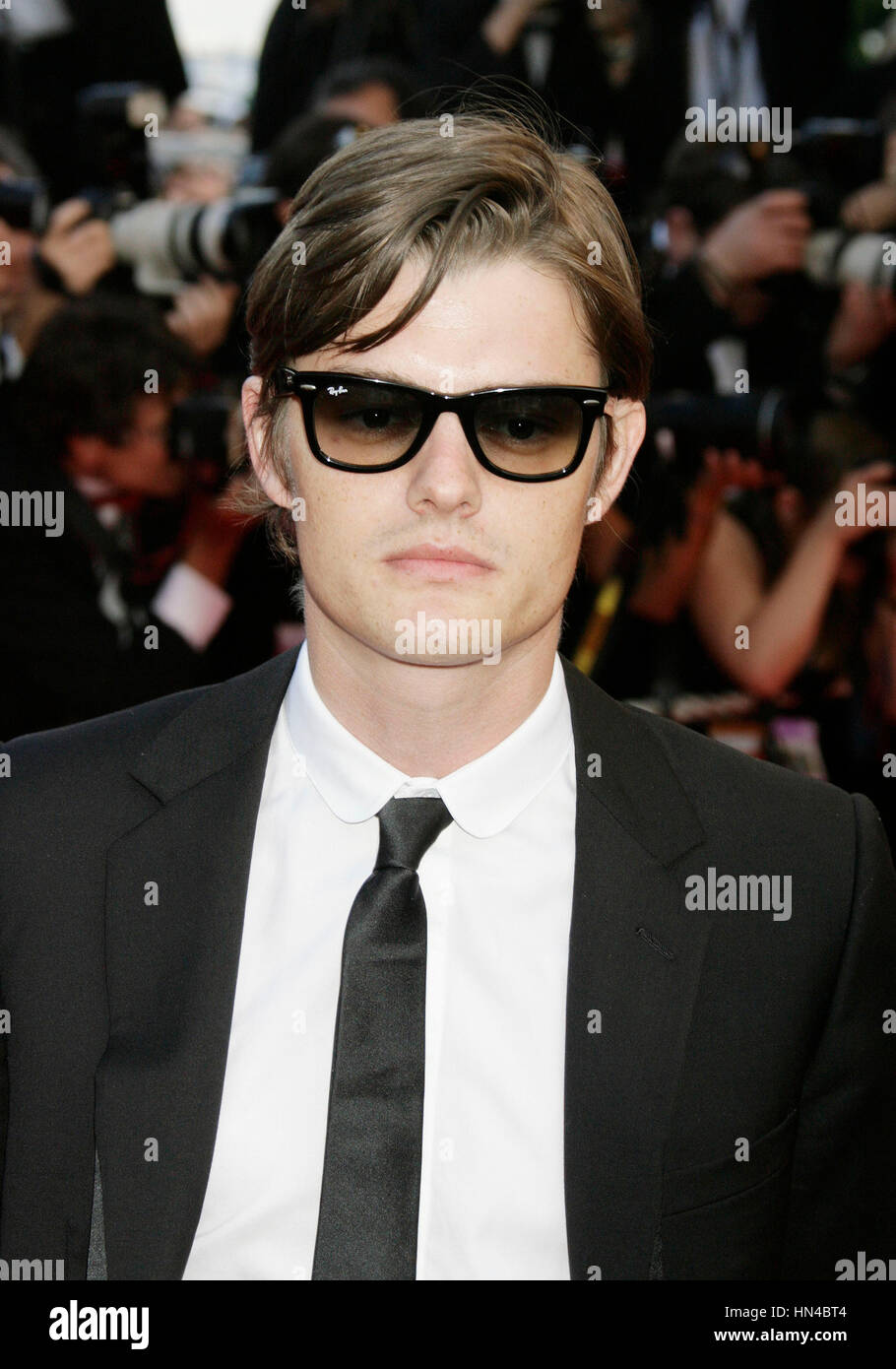 Sam Riley arrives at the Indiana Jones and The Kingdom of The Crystal ...