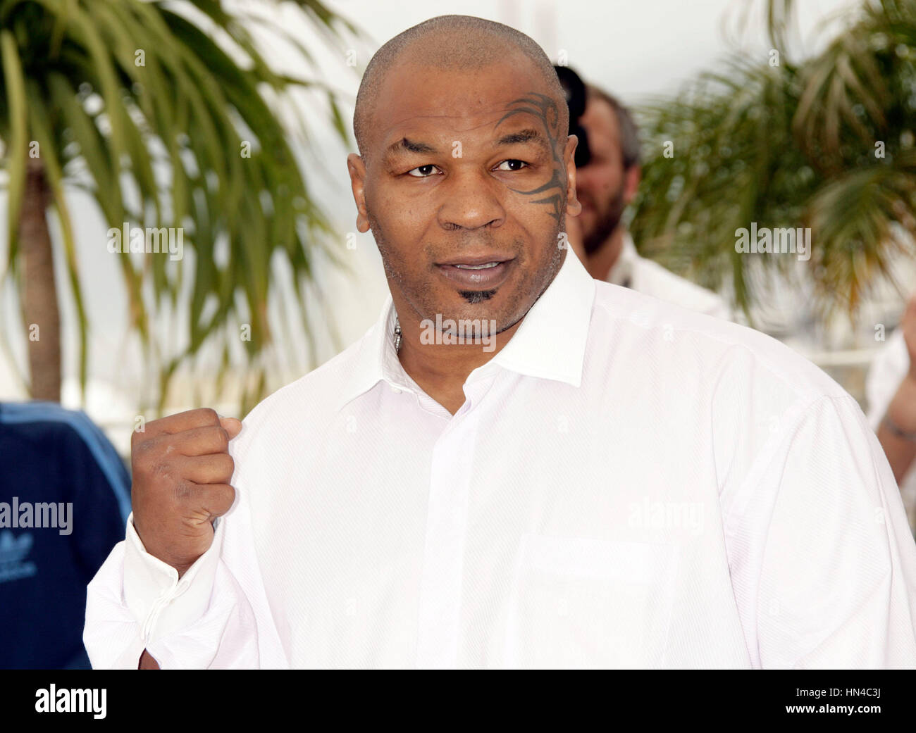 Mike Tyson attend the photocall for the film 'Tyson' at the Palais des ...