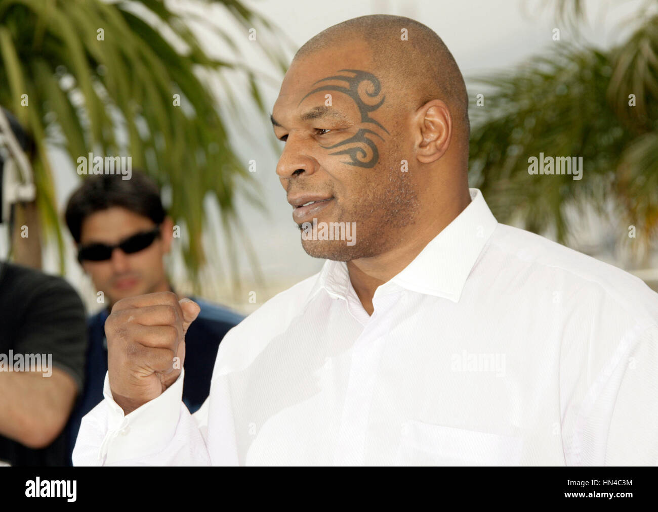 Mike Tyson attend the photocall for the film 'Tyson' at the Palais des ...