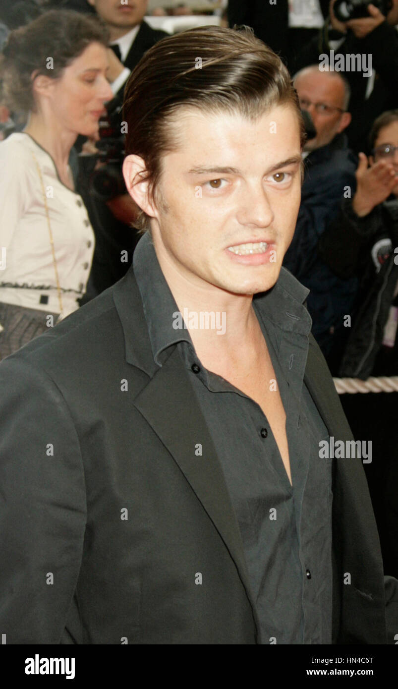Sam Riley arrives at the Un Conte De Noel premiere at the Palais des ...