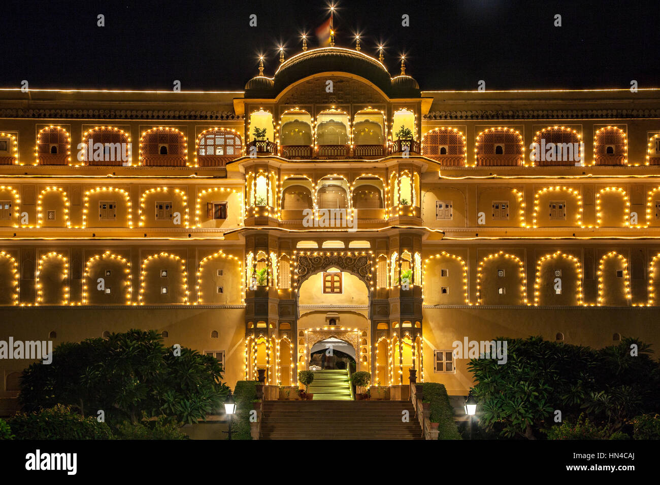 Samode Palace Hotel, Samode, Rajasthan, India Stock Photo - Alamy
