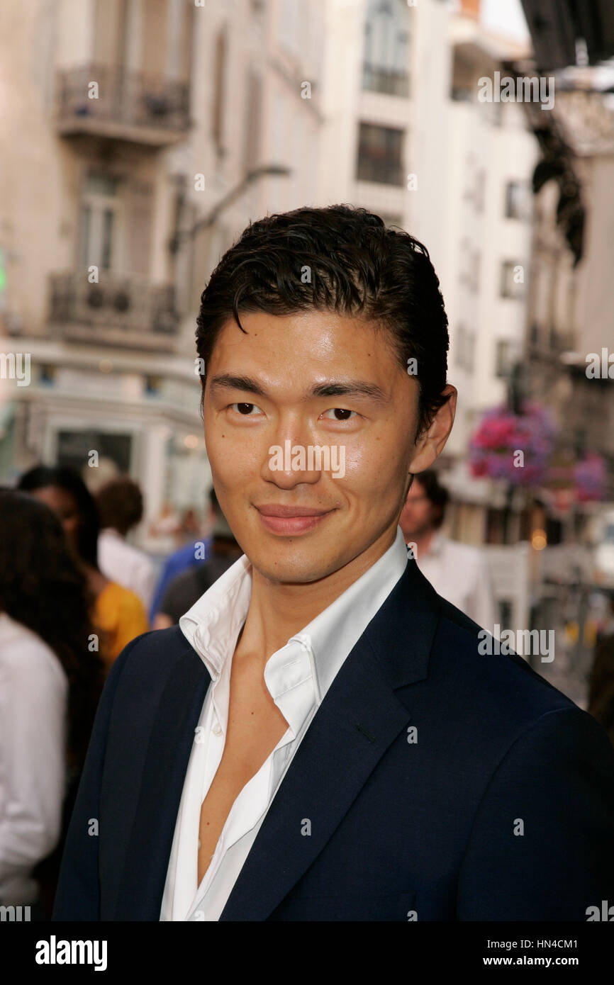 Rick Yune in Cannes, France, on May 23, 2007. Photo credit: Francis ...