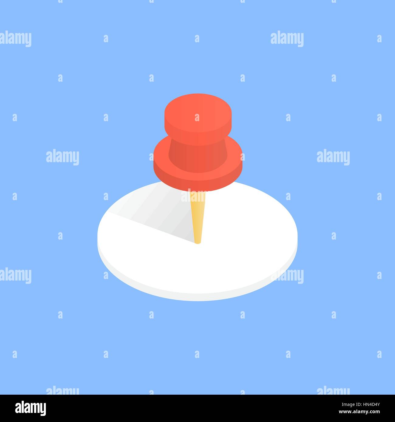 Office pin. Vector illustration Stock Vector Image & Art - Alamy