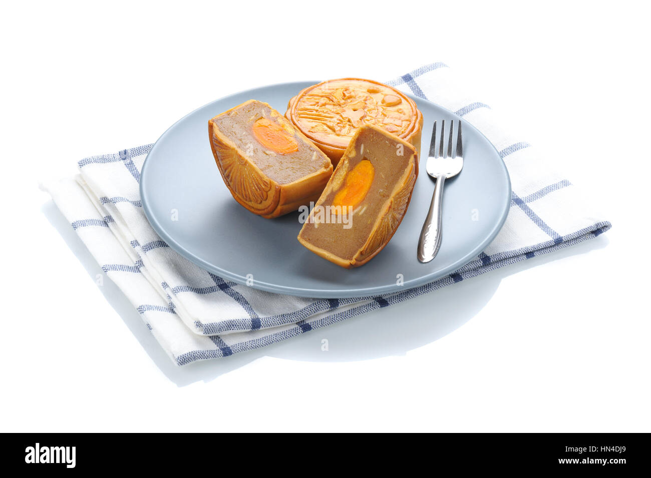 Mooncake, Chinese Mid-autumn festival dessert Stock Photo - Alamy