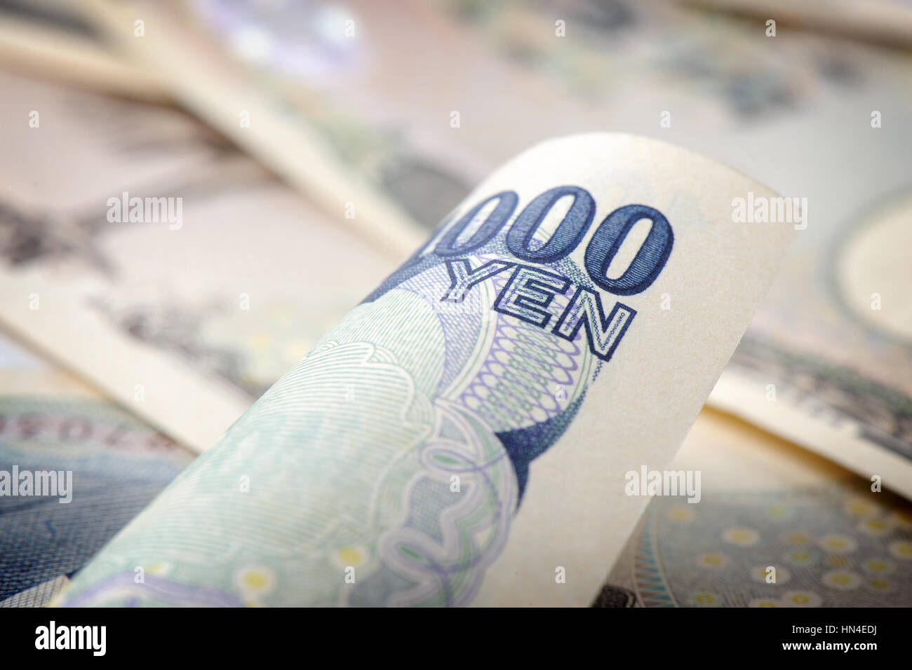 Japanese currency notes , Japanese Yen Stock Photo - Alamy
