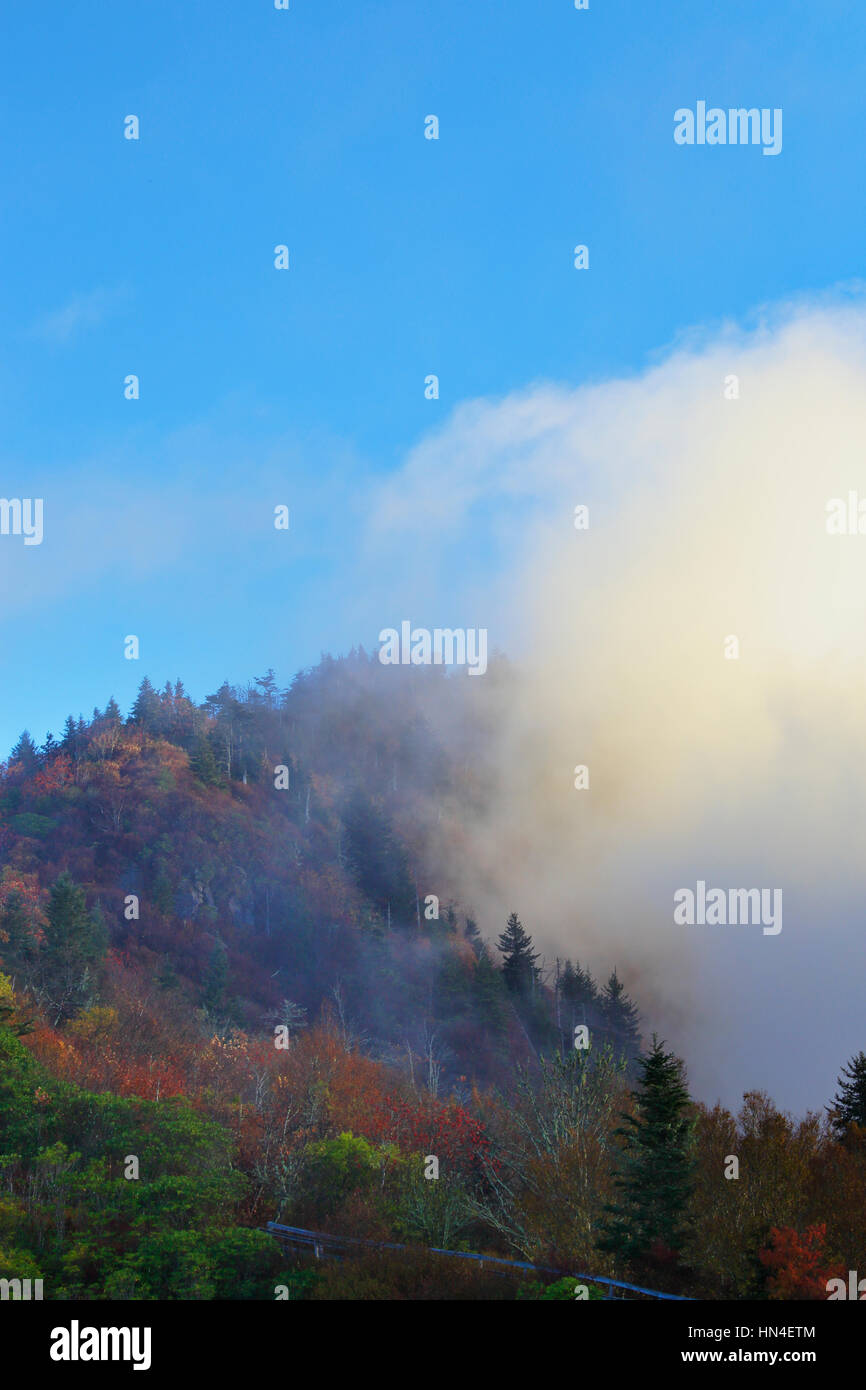 Sunrise, Waterrock Knob, Blue Ridge Parkway, Sylva, North Carolina, USA ...