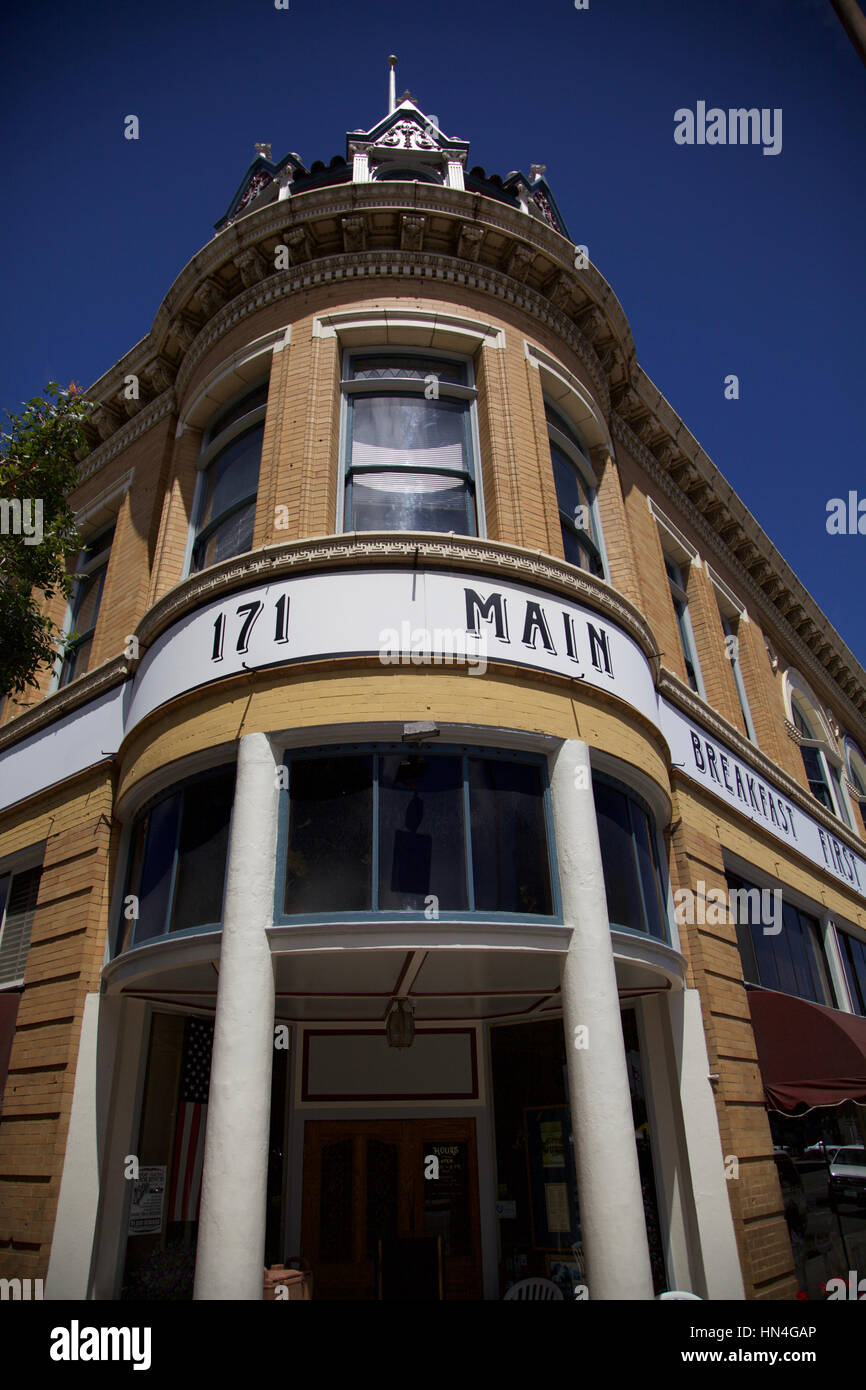 Historic building on Main Street in Salinas, California, USA Stock ...
