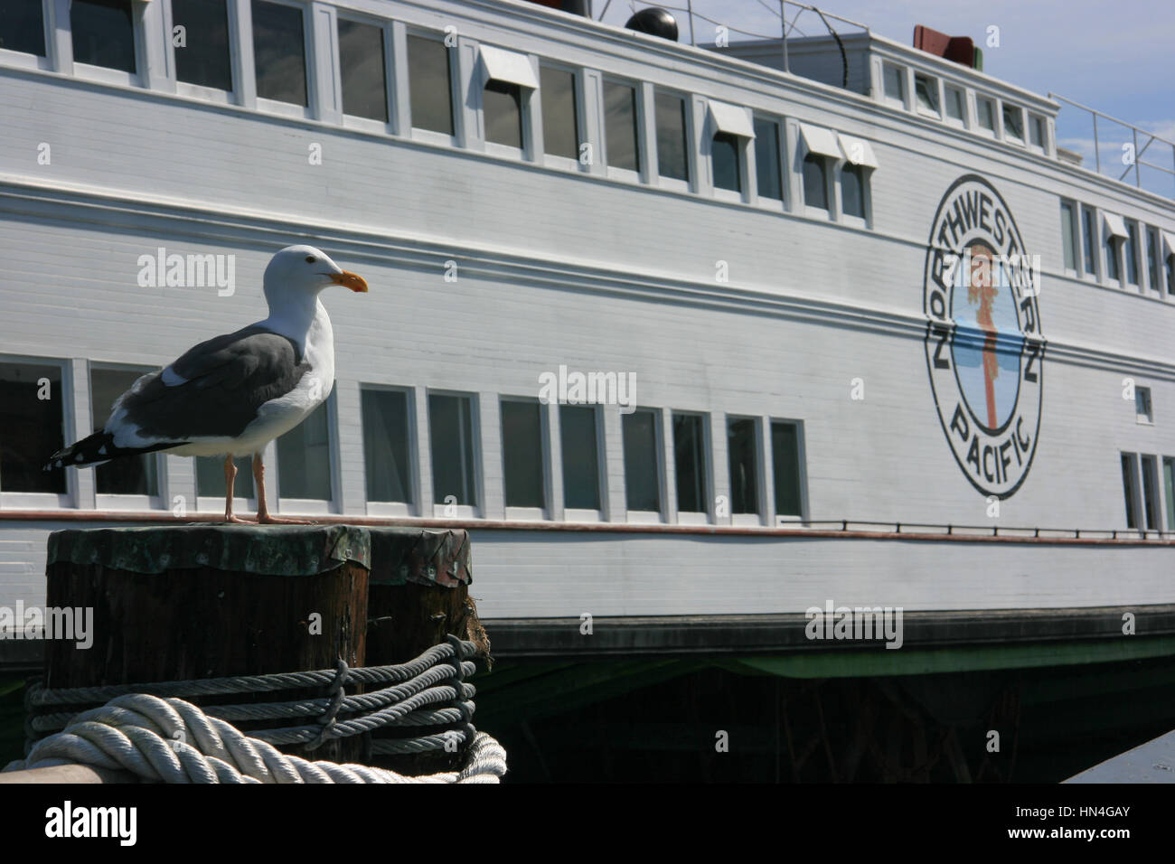 Northwestern Pacific Boat Stock Photo - Alamy