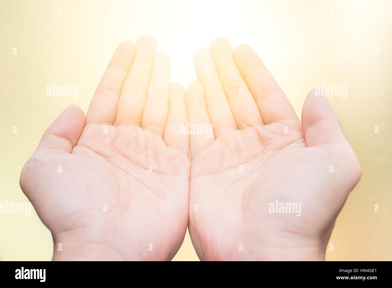 Open Giving Hands Hand Gesture Open Palm Giving Or Taking Royalty Free