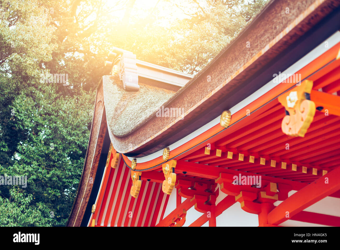 Japanese Red Temple in Kyoto Autumn season - Fushimi Inari Taisha ...