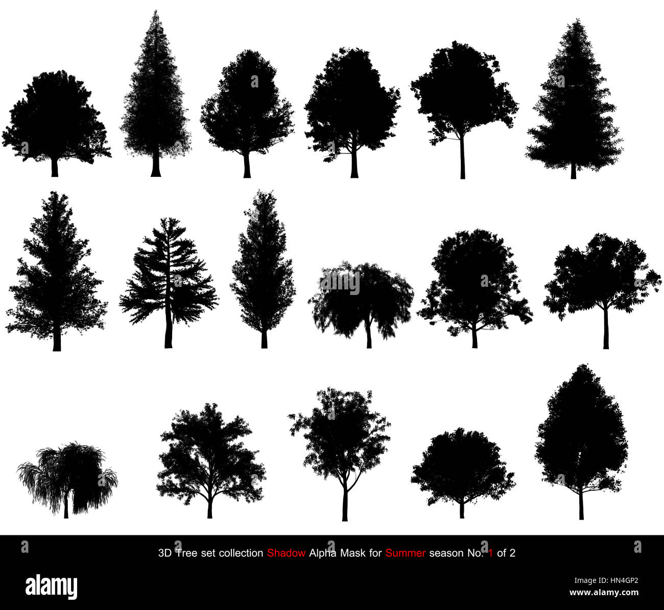 Tree alpha mask hi-res stock photography and images - Alamy