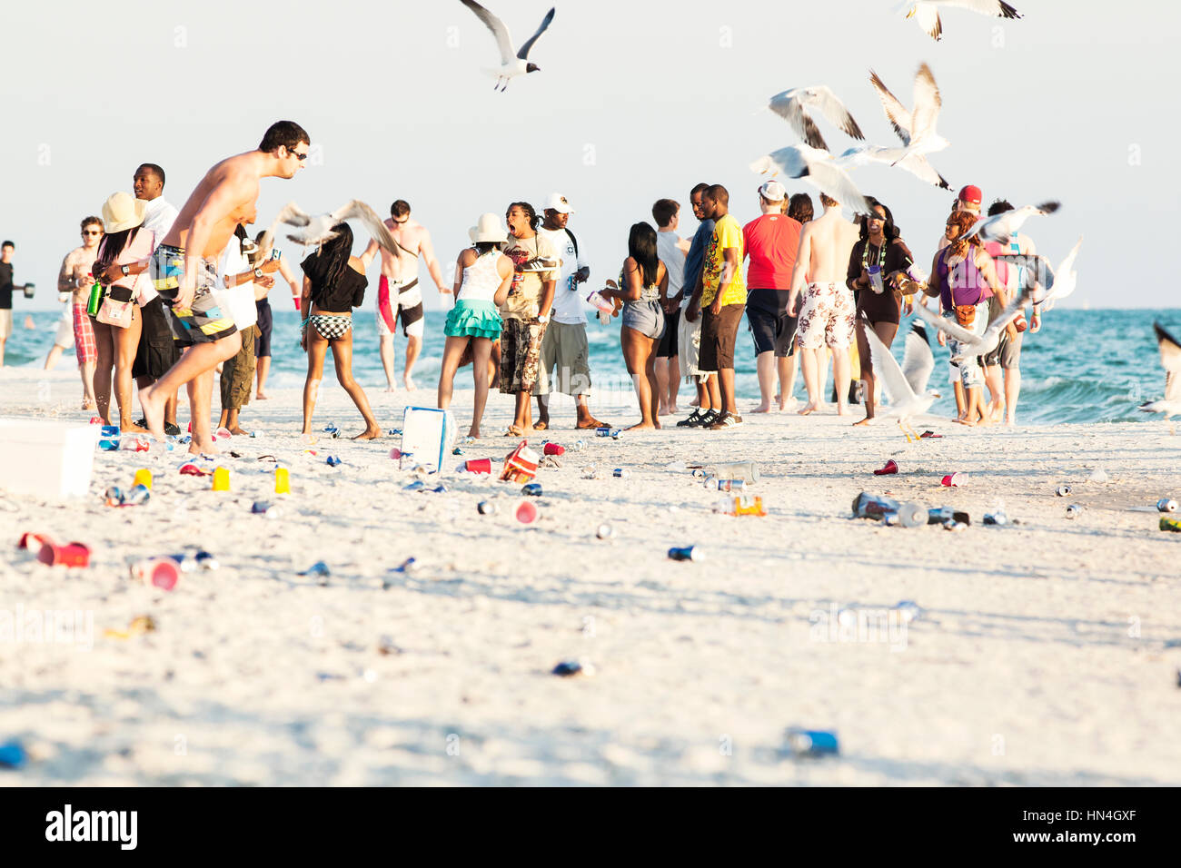 Panama City Beach, Florida spring break 2011 Stock Photo - Alamy