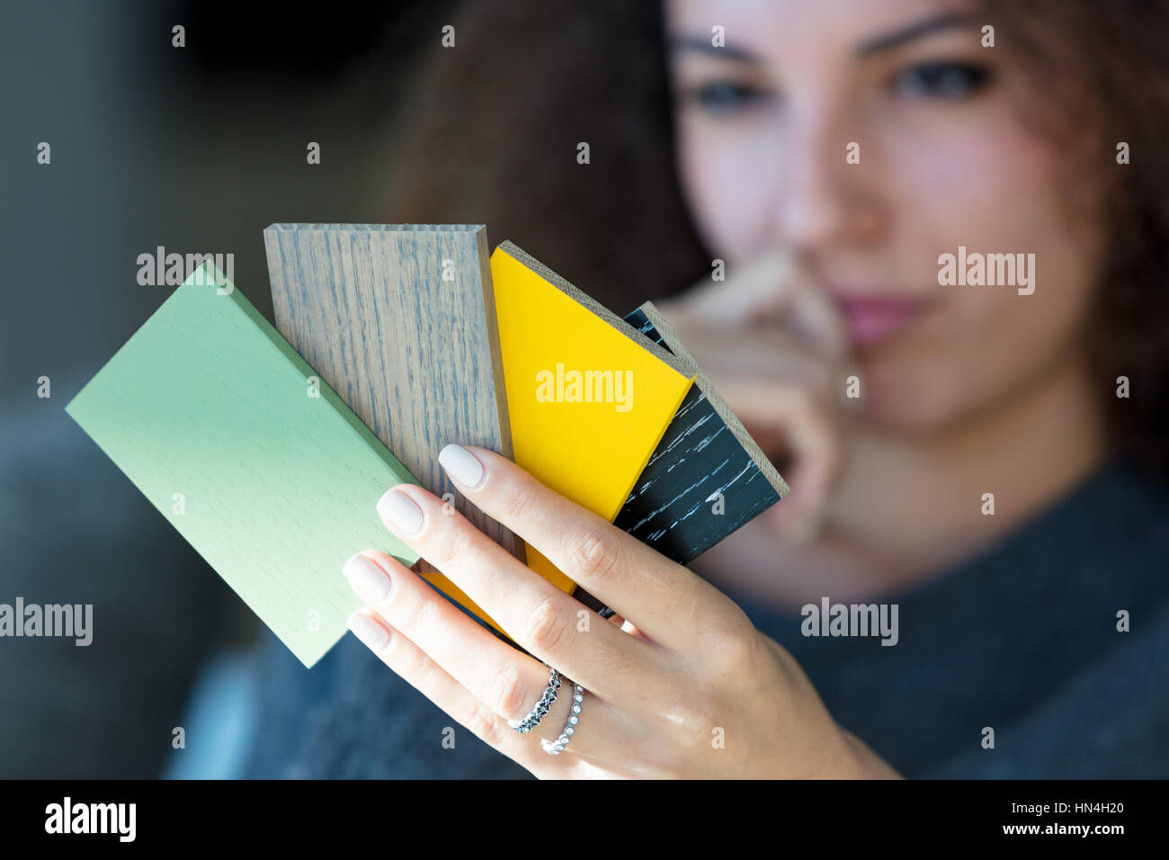 Young woman contemplating hi-res stock photography and images - Alamy