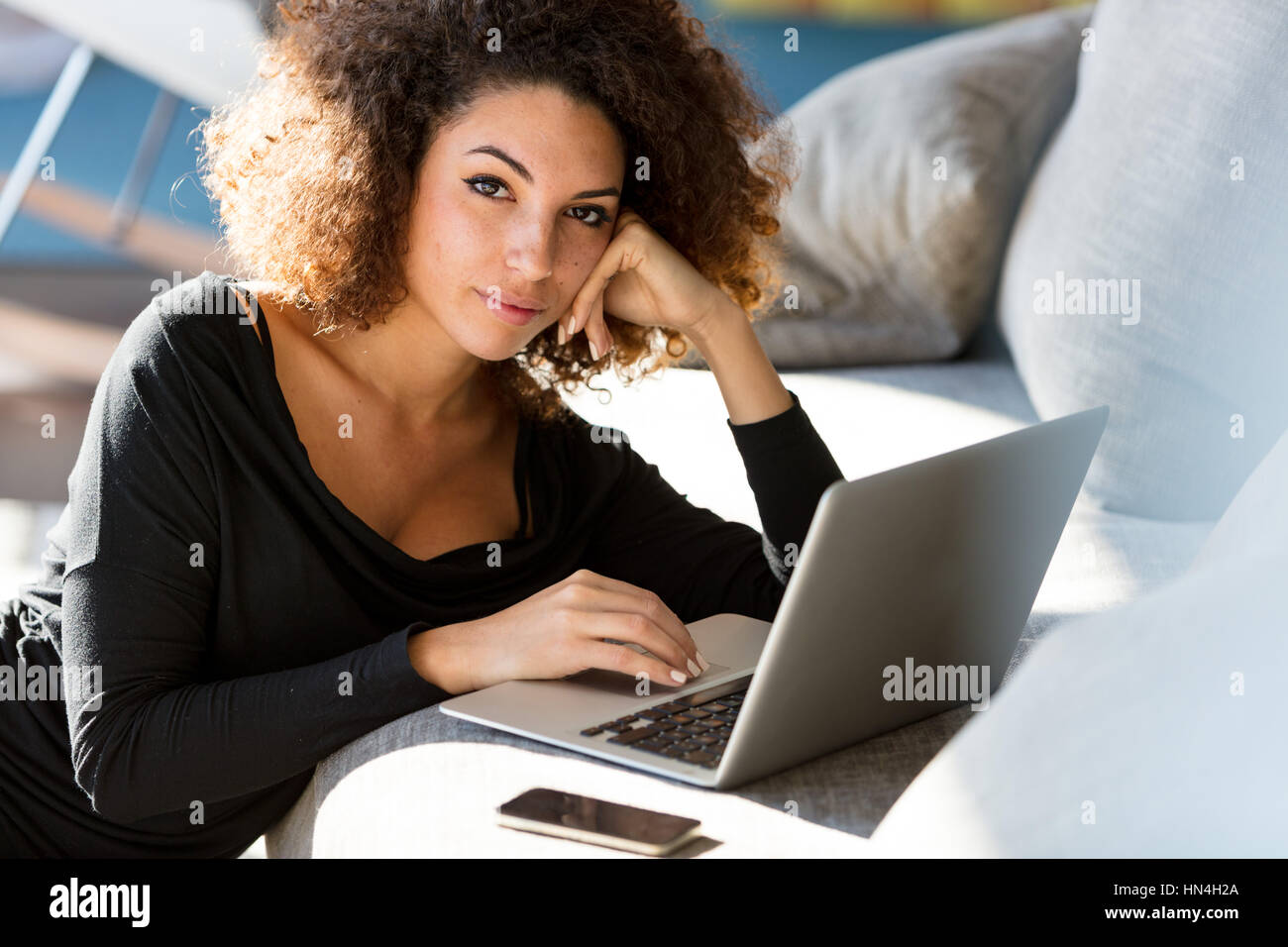 Stare at computer hi-res stock photography and images - Alamy