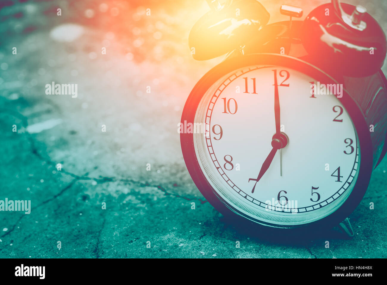 Seven oclock alarm clock hi-res stock photography and images - Alamy