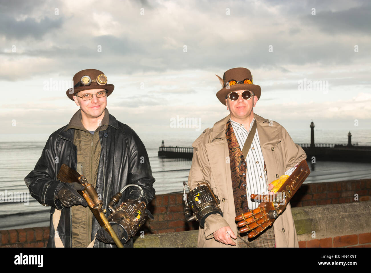 Steampunks at Whitby Stock Photo - Alamy