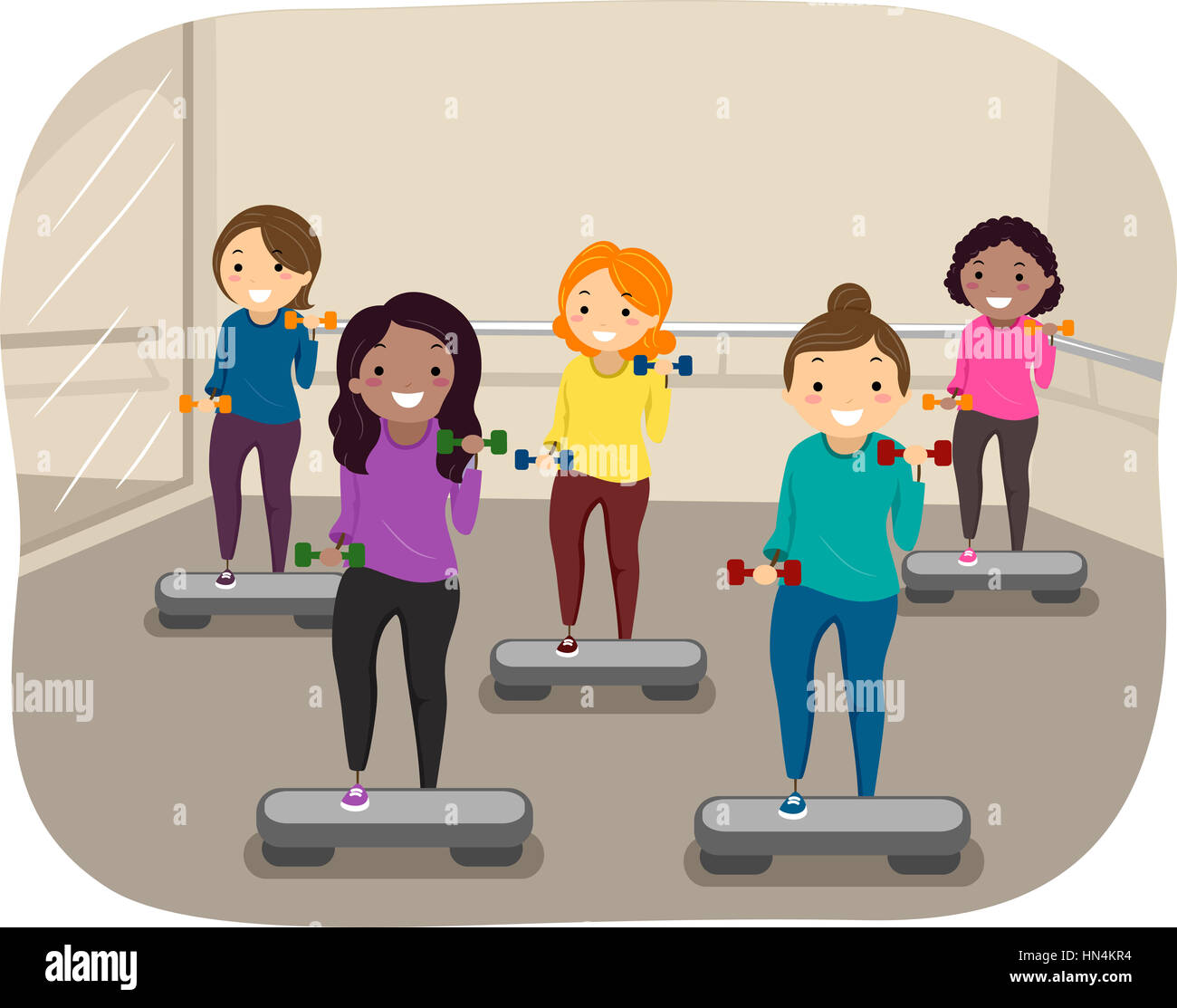 Exercise stick figure hi-res stock photography and images - Alamy