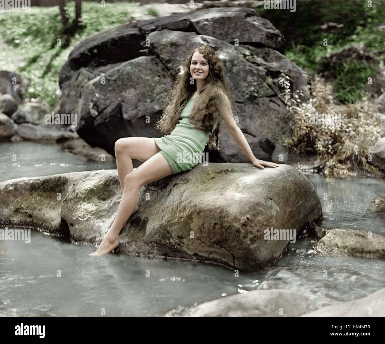 Miss Marjorie Lange Stock Photo - Alamy