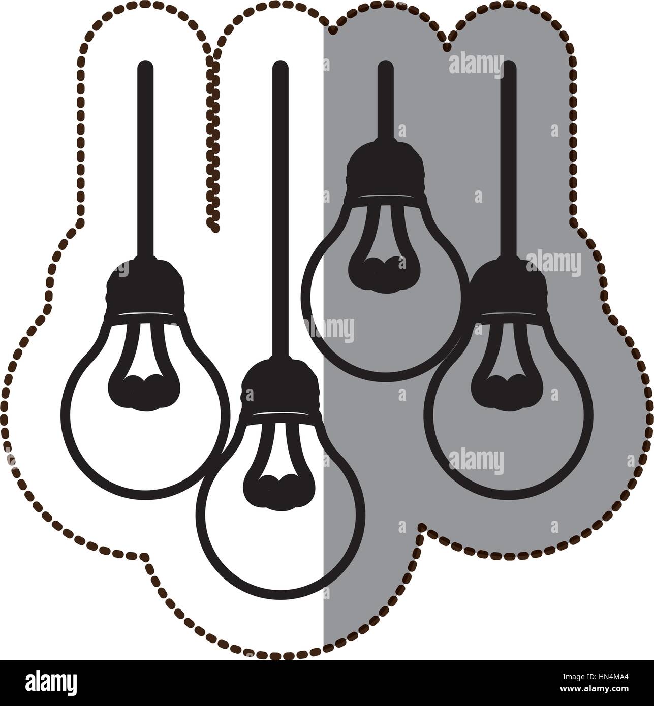Bulb light energy icon vector illustration graphic design Stock Vector ...
