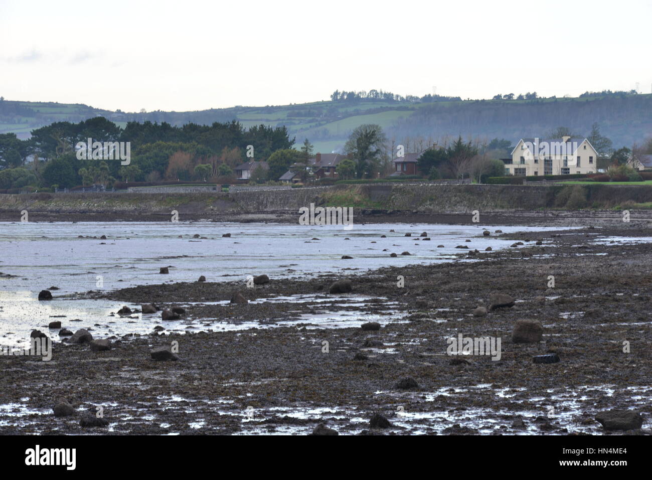 Dunmore East in Ireland early in the morning in the winter time Stock ...