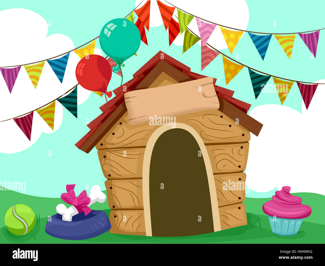 Dog House Clip Art