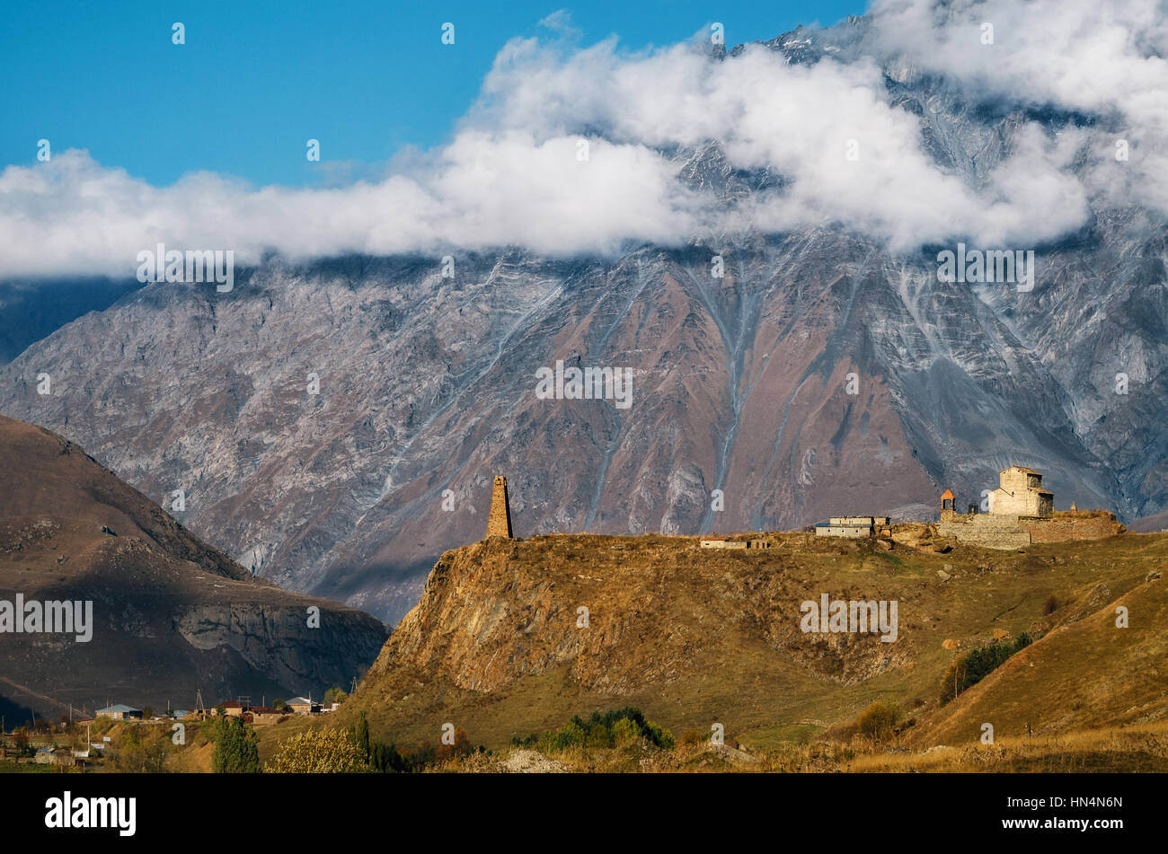Sioni Church Basilica X century and Abandoned ancient caucasian ...