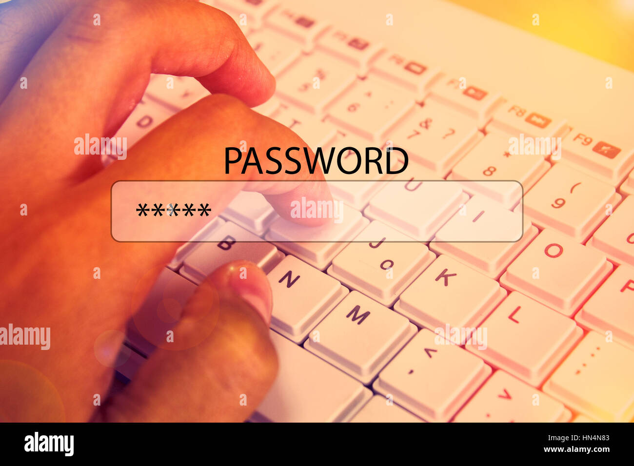 A set of the password for the browser Internet Stock Photo - Alamy