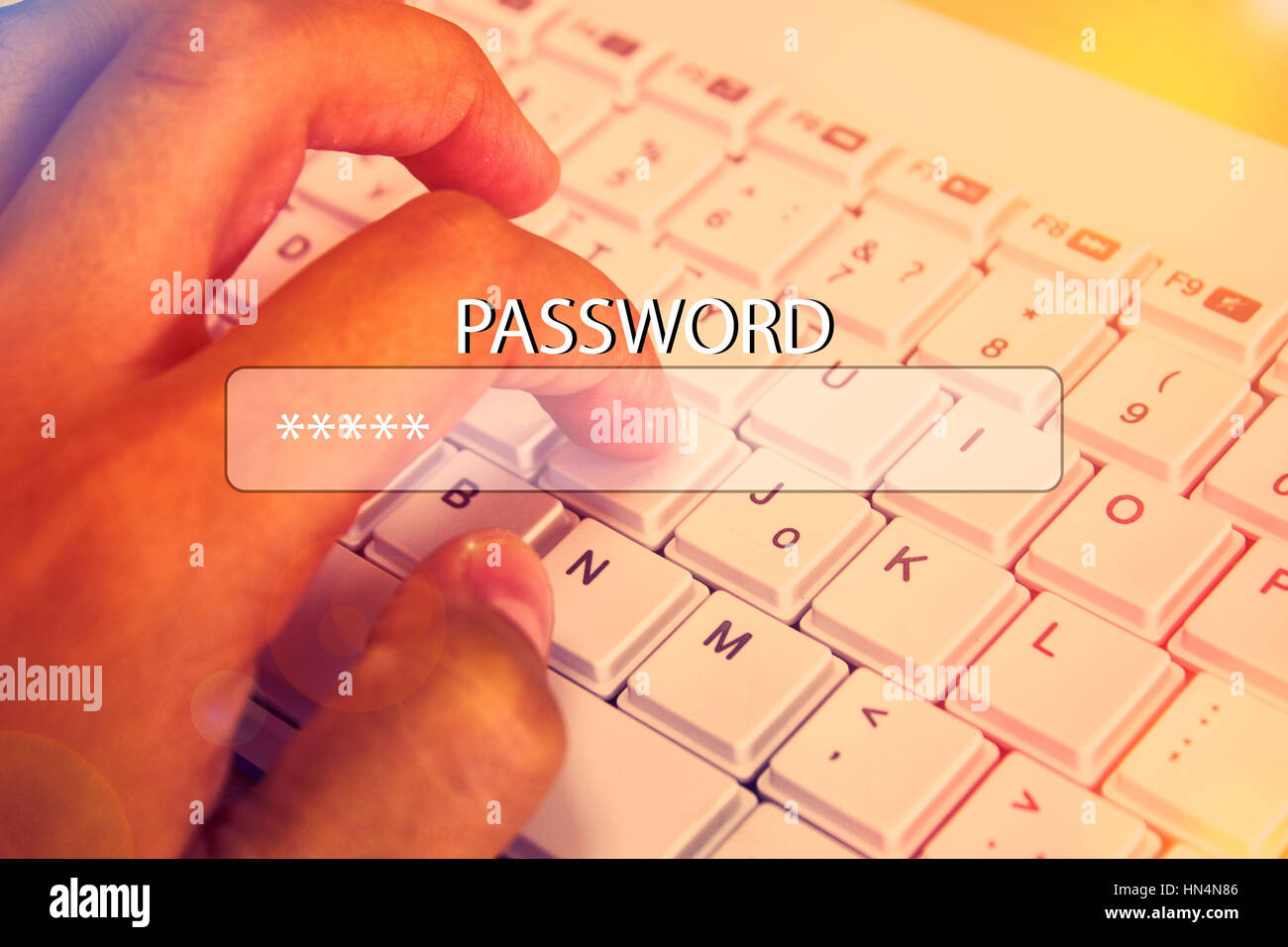 A set of the password for the browser Internet Stock Photo - Alamy