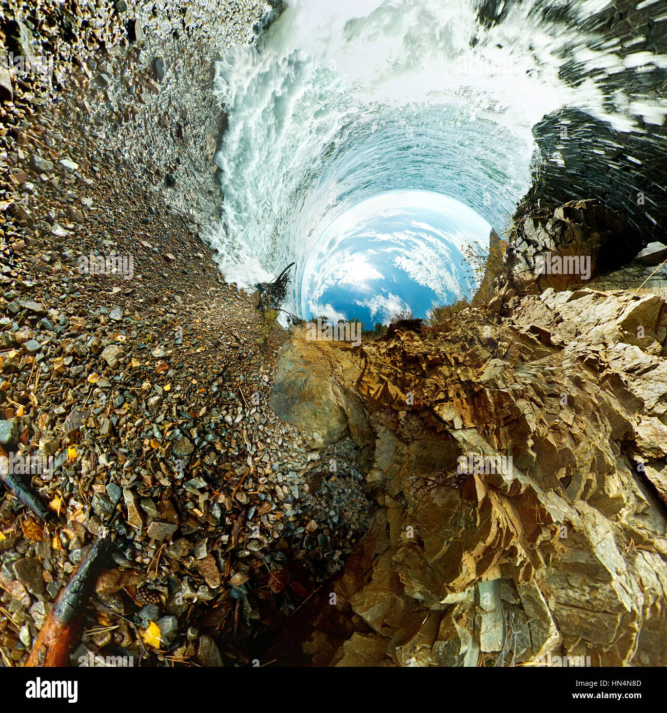 twisted wave pebbles and rocks beach Baikal Stock Photo - Alamy