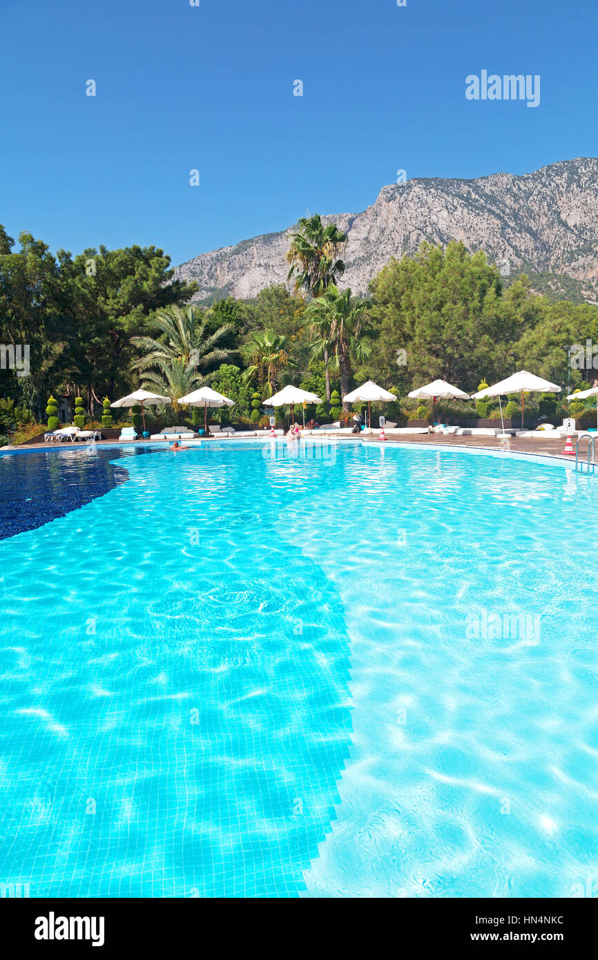 Resort Pool Background