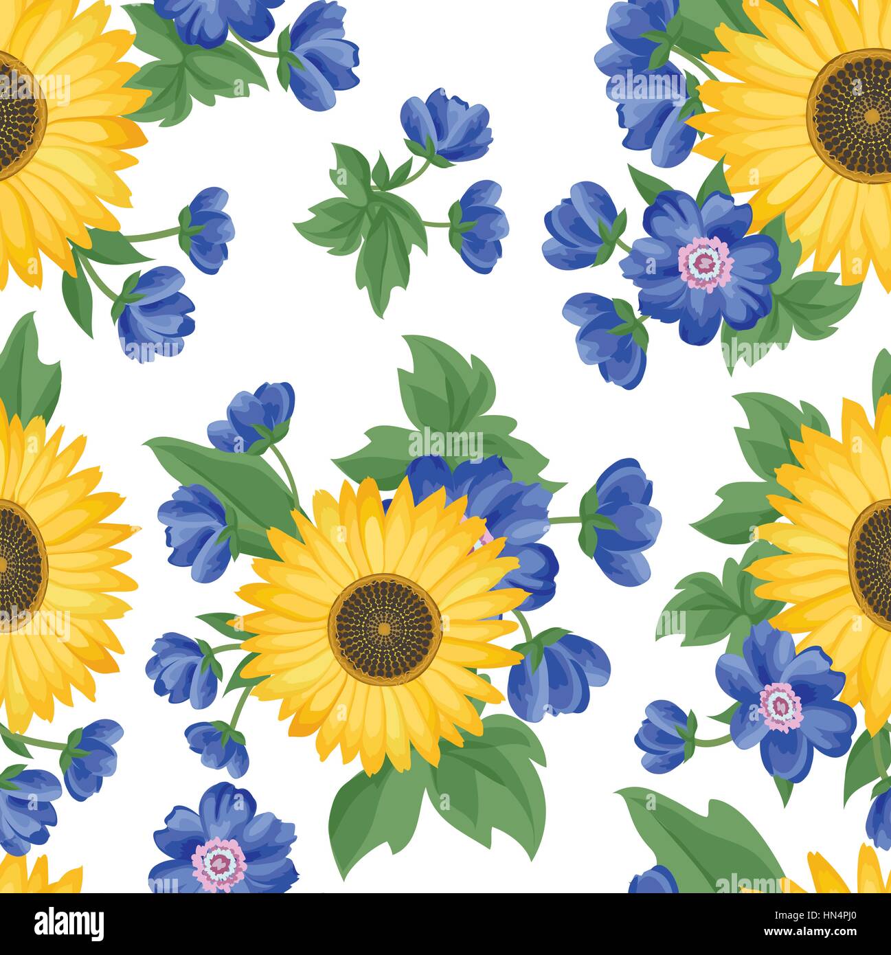 Floral seamless pattern. Flower background. Floral seamless texture ...