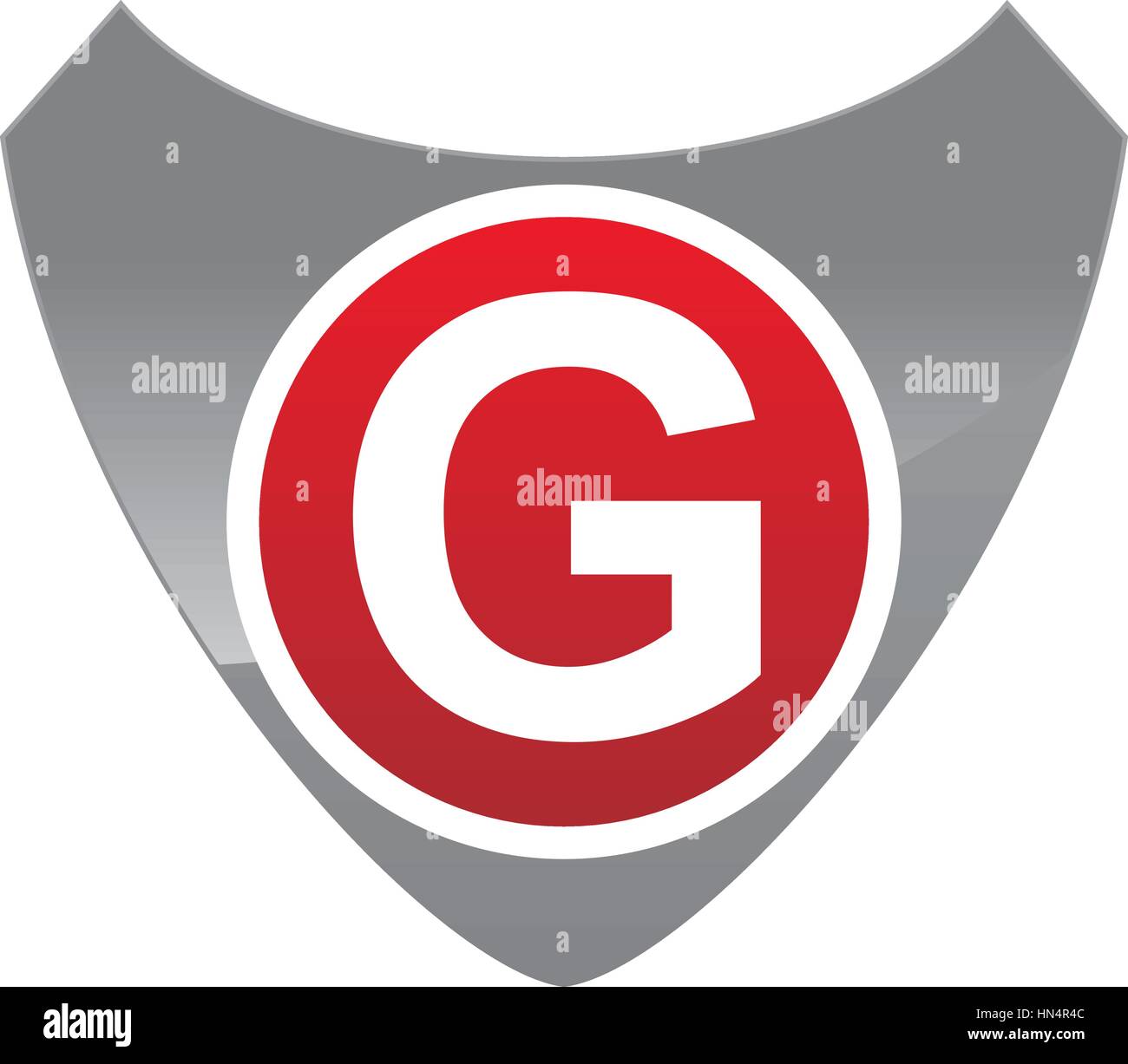 Modern Logo Shield Letter G Stock Vector Image & Art - Alamy