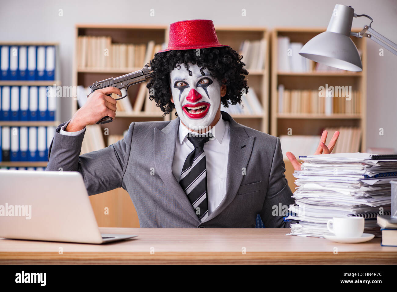 Joker robber hi-res stock photography and images - Alamy