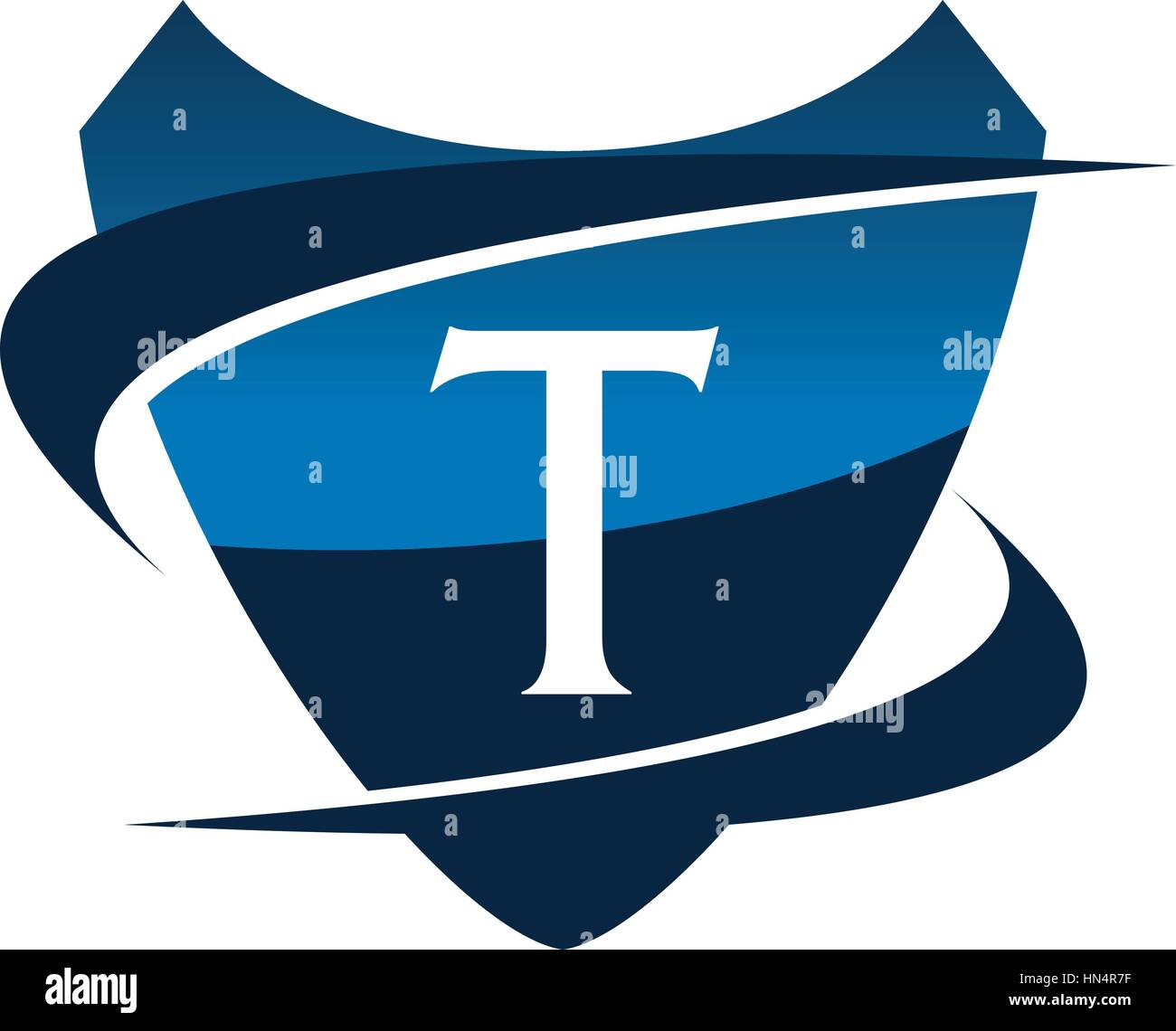 Shield letter t hi-res stock photography and images - Alamy