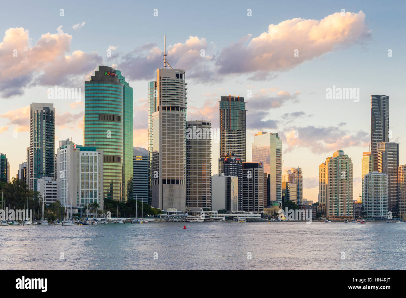 Brisbane city skyline hi-res stock photography and images - Alamy