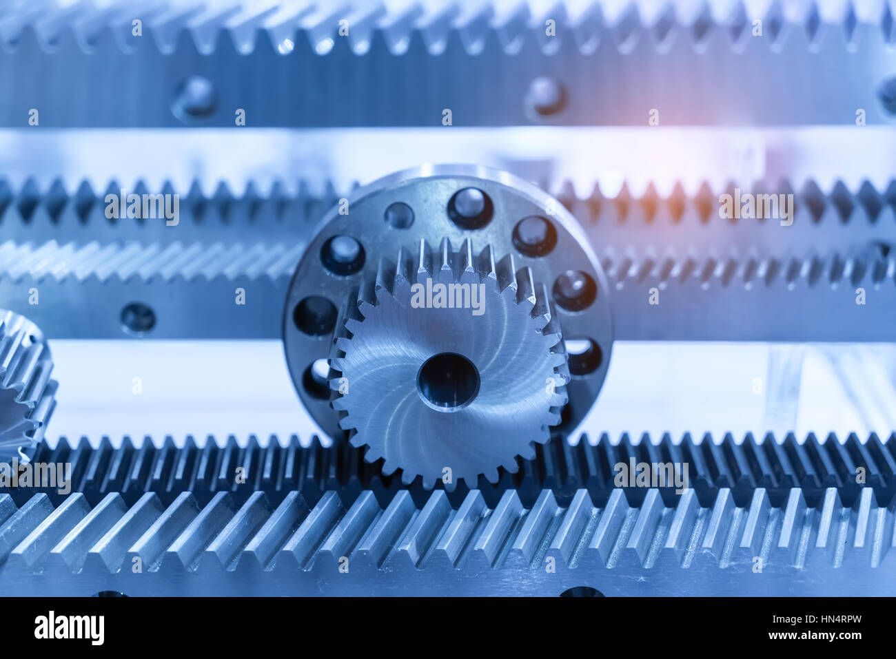 metal cog gears Stock Photo - Alamy