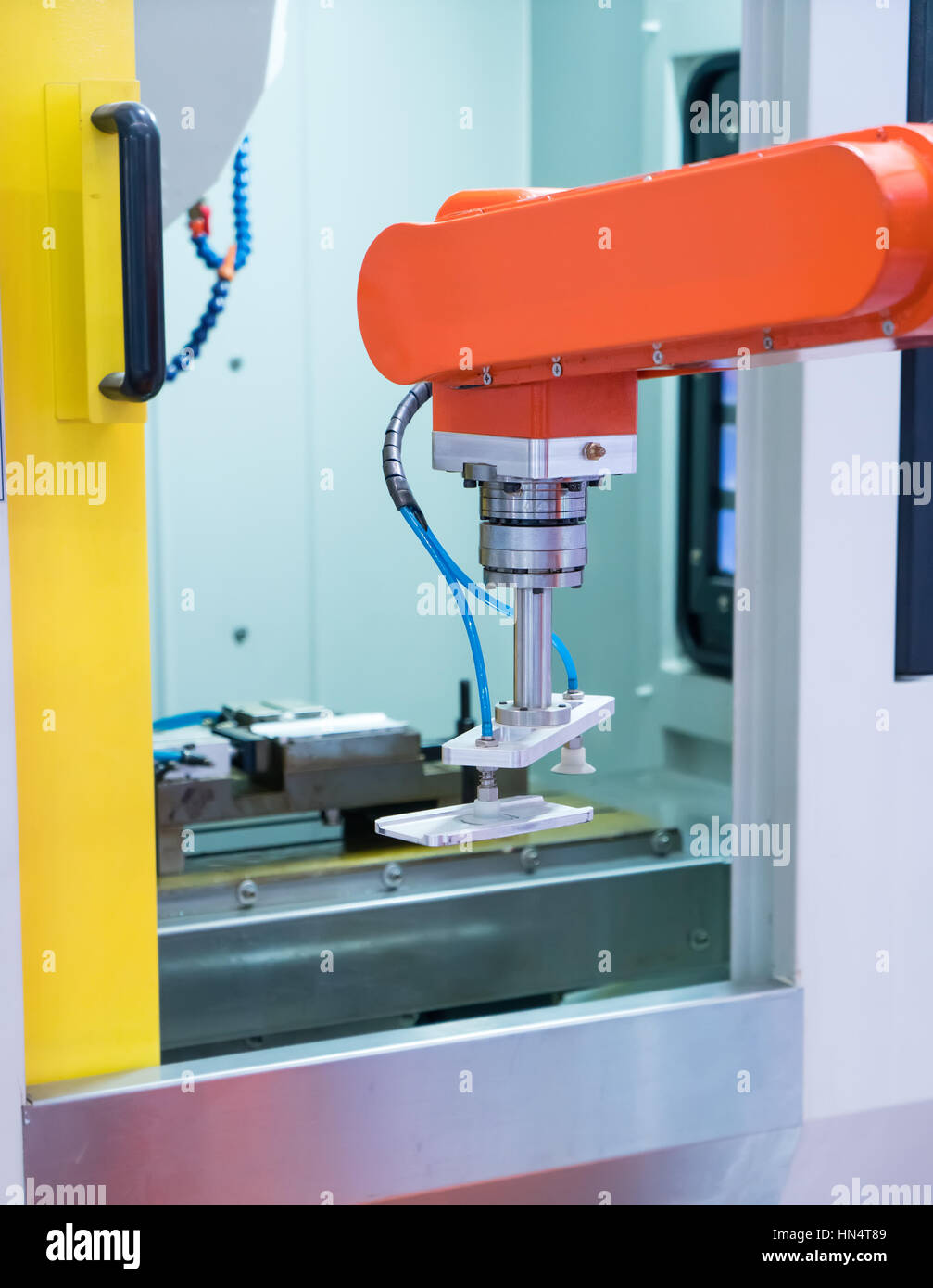 Controler of robotic hand Stock Photo - Alamy