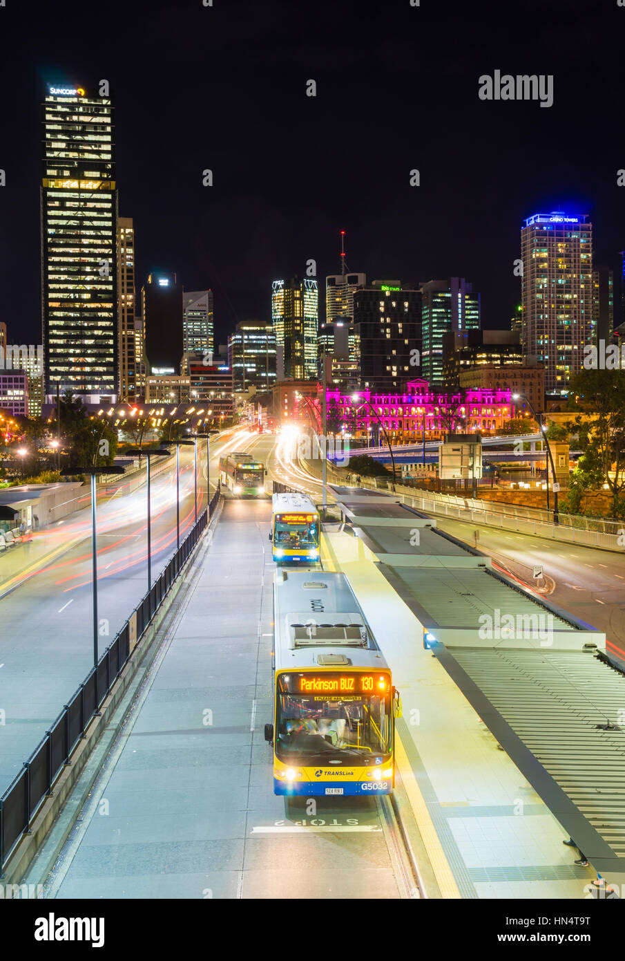 Brisbane, Australia - September 26, 2016: Multiple exposure image of ...