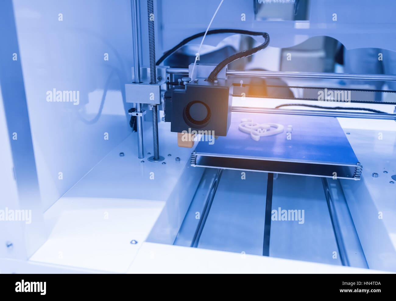Three dimensional printing machine Stock Photo - Alamy